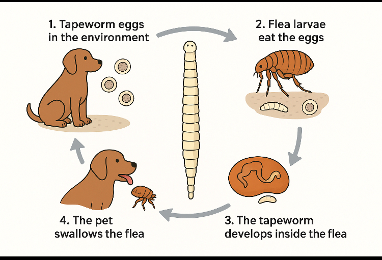 Parasites in Dogs: Fleas, Ticks, Mites, Lice and Worms